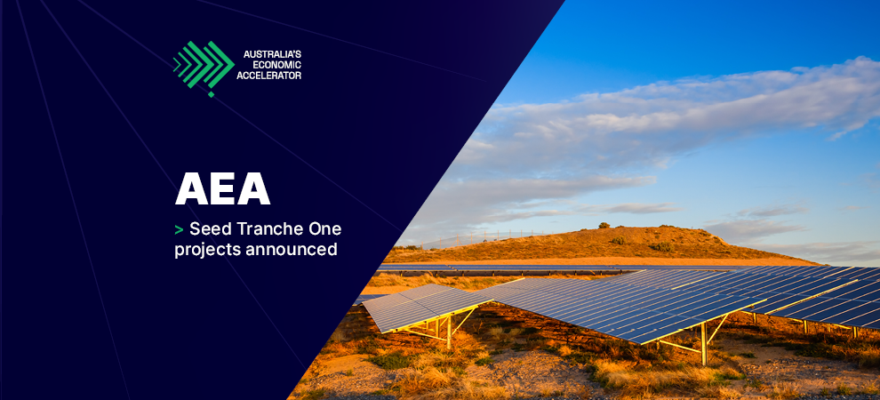 AEA Seed Grants Tranche One projects announced - Department of ...