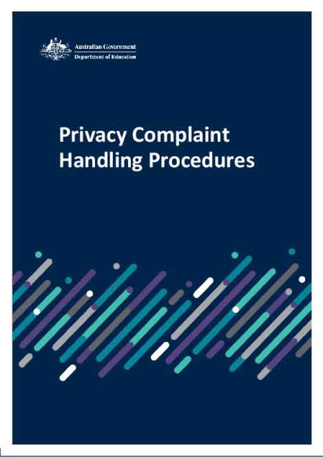 Department of Education Privacy Complaint Handling Procedures ...