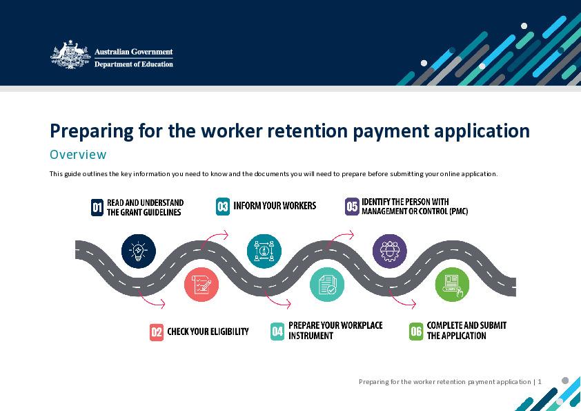 How to apply for the worker retention payment - Department of Education ...